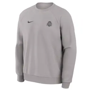Nike Ohio State Premium Performance Dri-fit College Pullover Crew - Grey