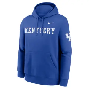 Nike Kentucky Sideline Club College Pullover Hoodie - Blue