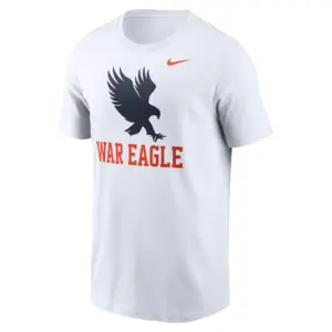Nike Auburn Primetime Logo Mantra College T-shirt - White