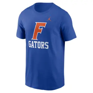 JORDAN Florida Primetime Logo Mantra College T-shirt - Blue