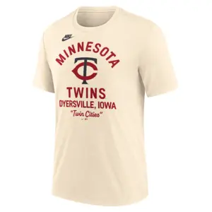 Nike Minnesota Twins 2026 Mlb At Field Of Dreams Nostalgic Mlb T-shirt - Brown