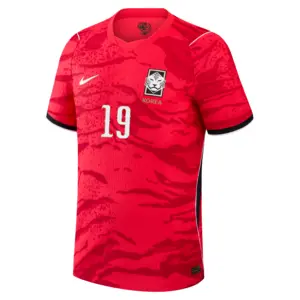 Nike South Korea National Team 2026 Match Home Soccer Jersey - Red