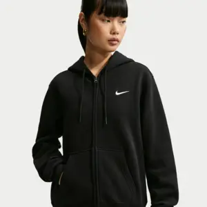 Nike Studio Fleece Medium Weight Full-zip Hoodie - Black