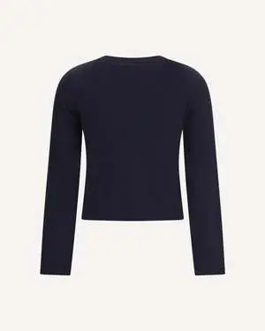 Extreme Cashmere N°451 Lisa Long-sleeve T-shirt - Blue