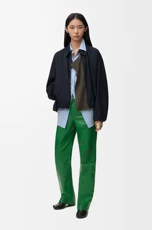 Loewe Shirt In Wool - Blue/white