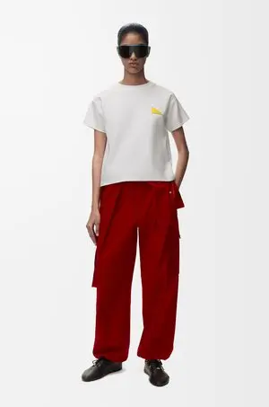 Loewe T-shirt In Cotton Blend - White