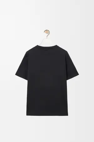 Loewe Relaxed Fit T-shirt In Cotton - Black