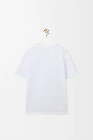 Loewe Relaxed Fit T-shirt In Cotton - White