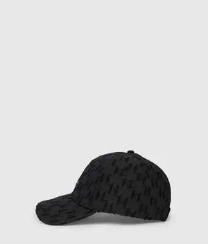 Karl Lagerfeld K/monogram Jacquard Baseball Cap