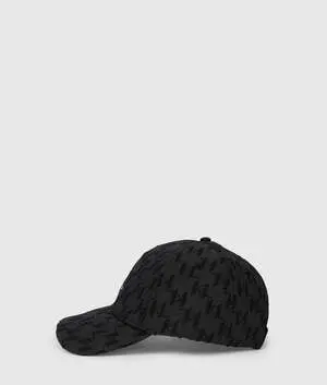 Karl Lagerfeld K/monogram Jacquard Baseball Cap