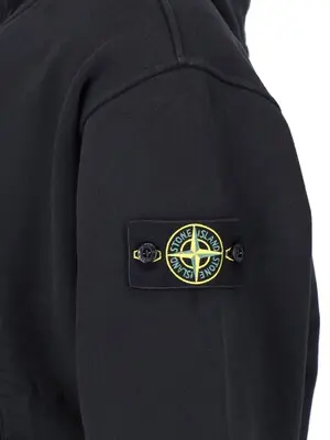 Stone Island Compass Hoodie - Black
