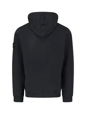 Stone Island Compass Hoodie - Black