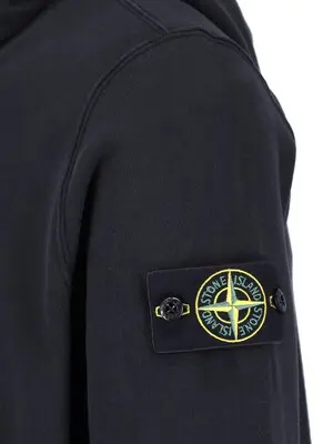 Stone Island Compass Hoodie - Black