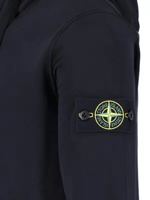 Stone Island Compass Hoodie - Black