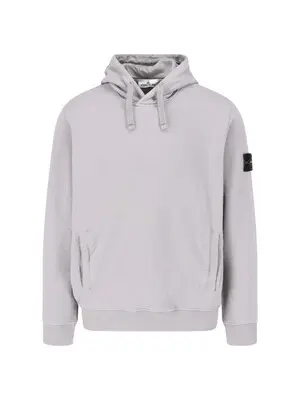 Stone Island Hoodie "compass - Gray