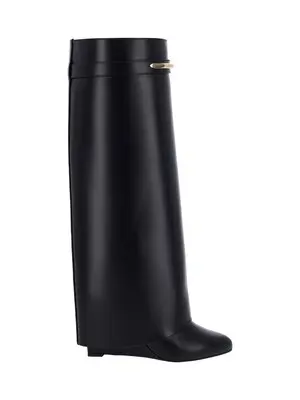 Givenchy Shark Pinch Boots - Black