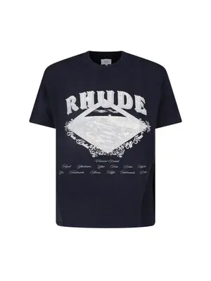 Rhude T-shirt "dakar Convoy - Black
