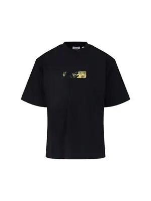 Off-White T-shirt "spices Arrow Skate - Black