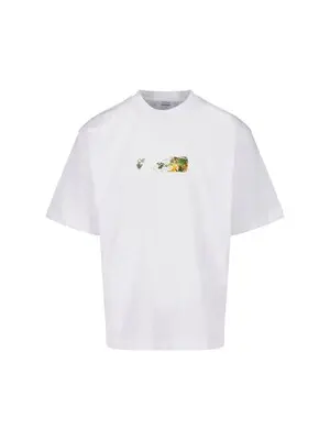Off-White T-shirt "spices Arrow Skate - White