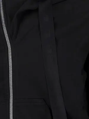 Rick Owens Zip Hoodie "mountain - Black