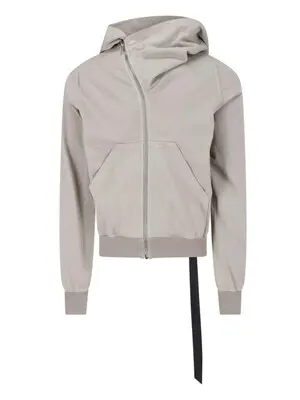 Rick Owens Zip Hoodie "mountain - Gray