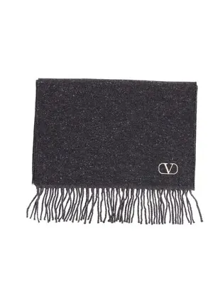 Valentino Garavani Scarf "vlogo Signature - Gray