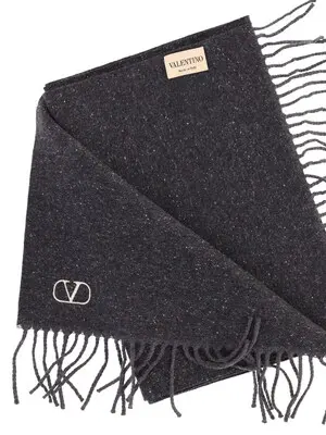 Valentino Garavani Scarf "vlogo Signature - Gray