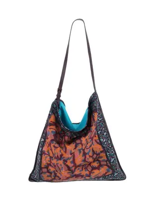 Dries Van Noten Large Shoulder Bag "scarf