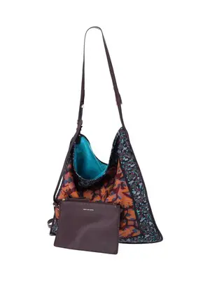 Dries Van Noten Large Shoulder Bag "scarf