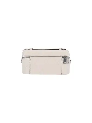 Tory Burch Charlie Vanity Bag - Cream