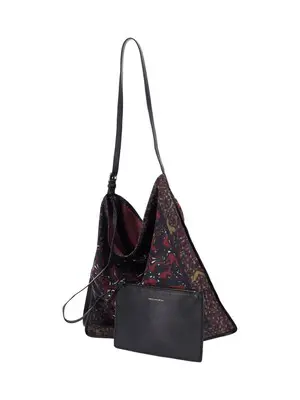 Dries Van Noten Printed Shoulder Bag "scarf