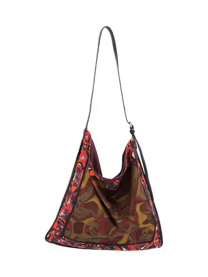 Dries Van Noten Printed Shoulder Bag "scarf