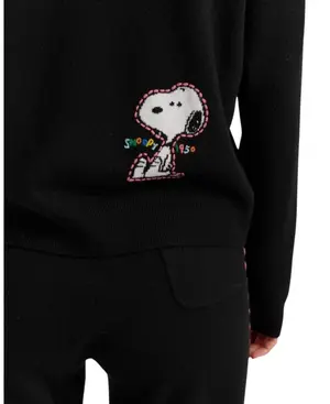 Chinti & Parker Wool-cashmere Snoopy Hoodie