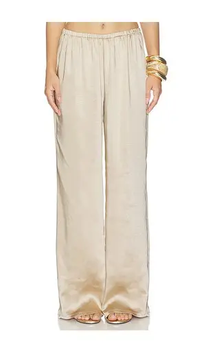 SNDYS. Molly Pant In Metallic - Bronze