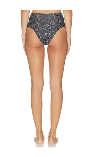 POST SWIM Lily Bikini Bottom In Brown