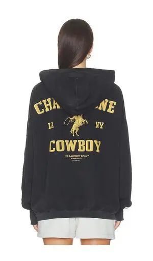 THE LAUNDRY ROOM Champagne Cowboy Hideout Hoodie