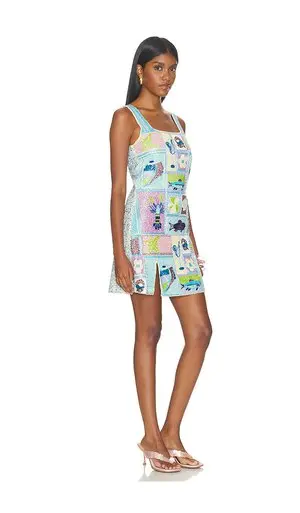 OCEANUS Dreamscape Mini Dress