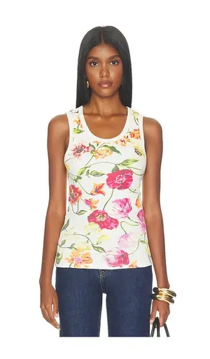 Kenzo Wildflower Tank Top - Ecru