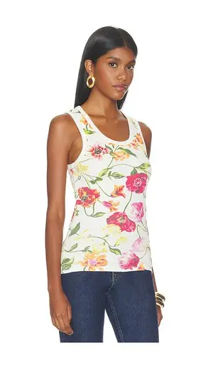 Kenzo Wildflower Tank Top - Ecru