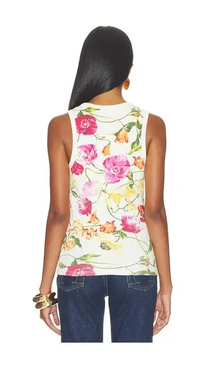 Kenzo Wildflower Tank Top - Ecru