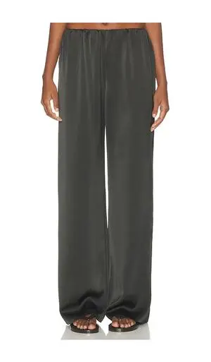 Women's Satin Wide Leg Pants