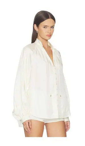 Cult Gaia Lusia Silk Top