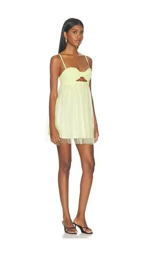NIIHAI Bralette Mini Dress - Yellow