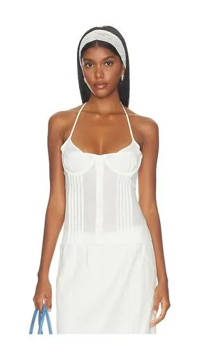 Miaou Cassandra Top - White