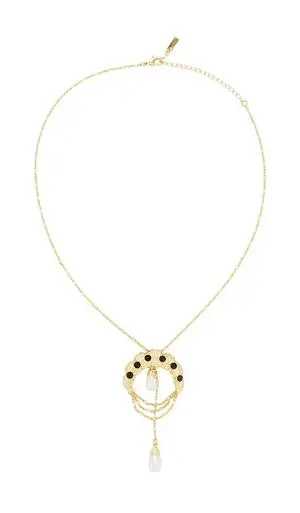 PETIT MOMENTS Dusk Necklace In Metallic - Gold