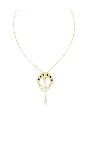 PETIT MOMENTS Dusk Necklace In Metallic