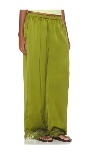 ARTLESS X Rowe Lace Pants In Olive