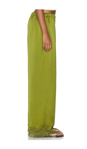 ARTLESS X Rowe Lace Pants In Olive