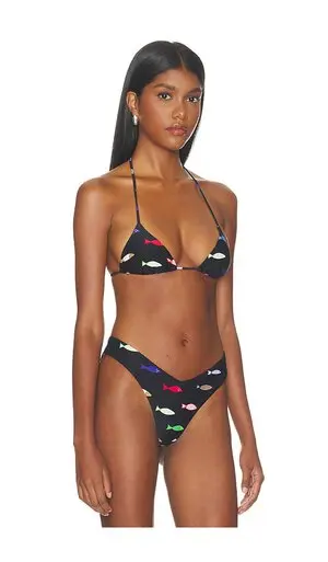 WeWoreWhat Triangle Bikini Top