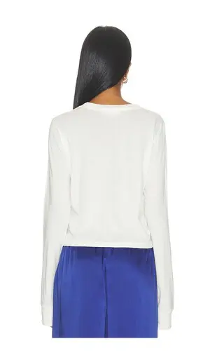 Eterne Cotton Long Sleeve Boxy Tee